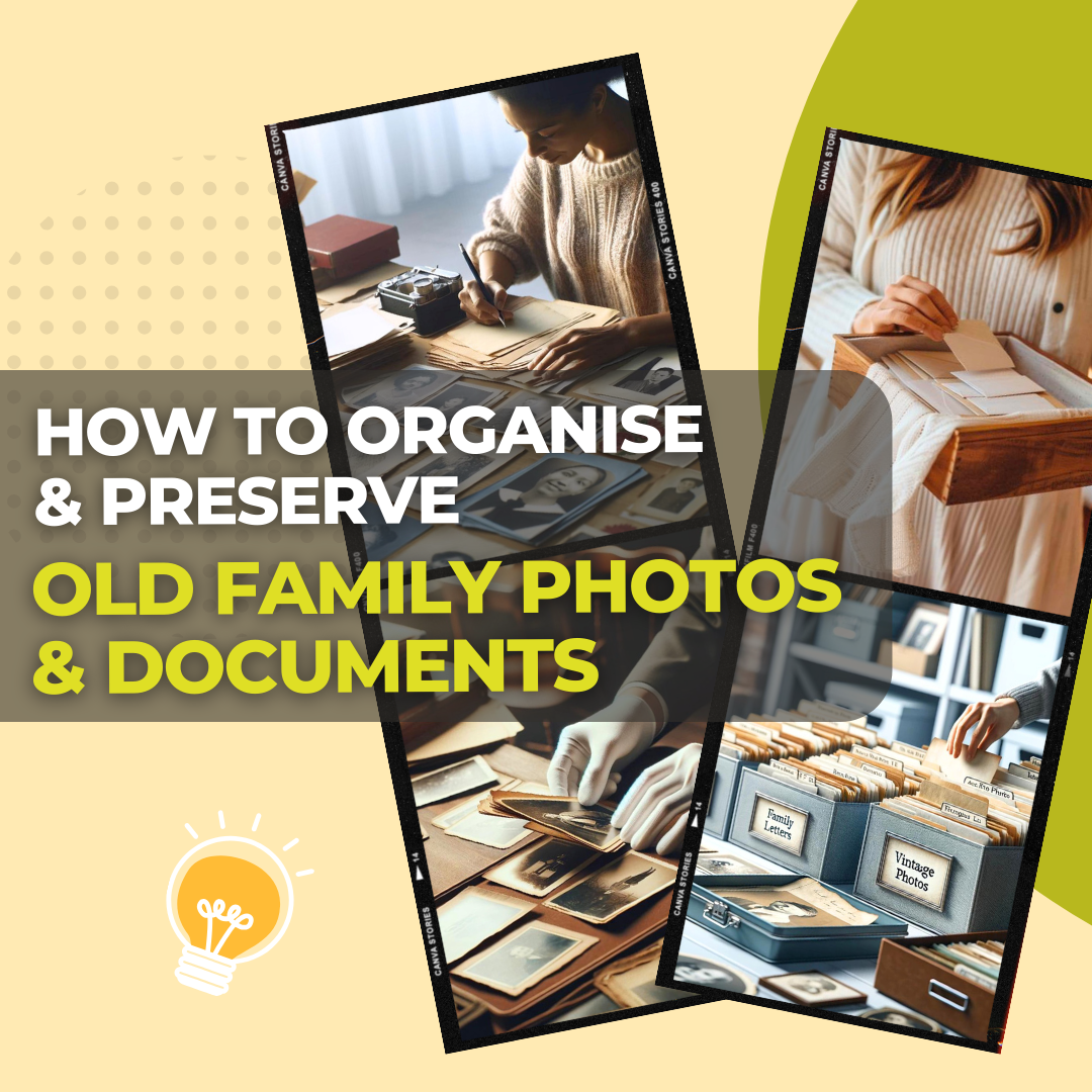How To Preserve Old Photos