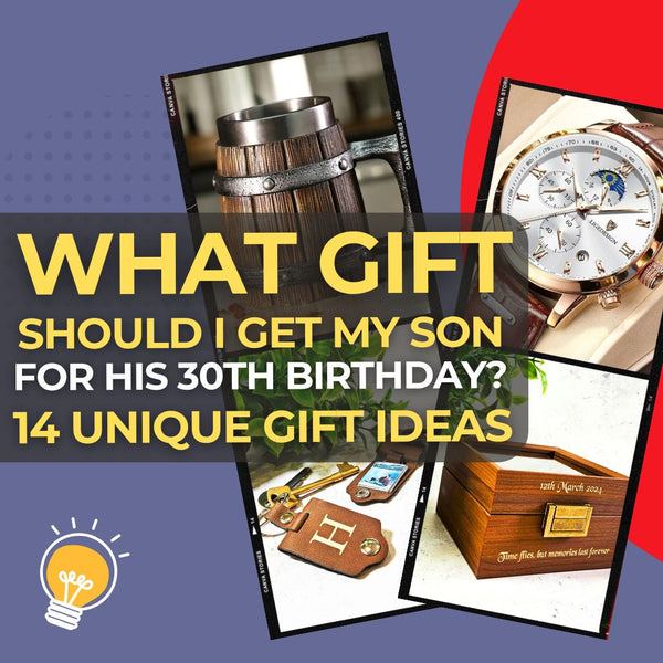 14 Best 30th Birthday Gifts for Son | Luxury & Unique Ideas — Make Memento