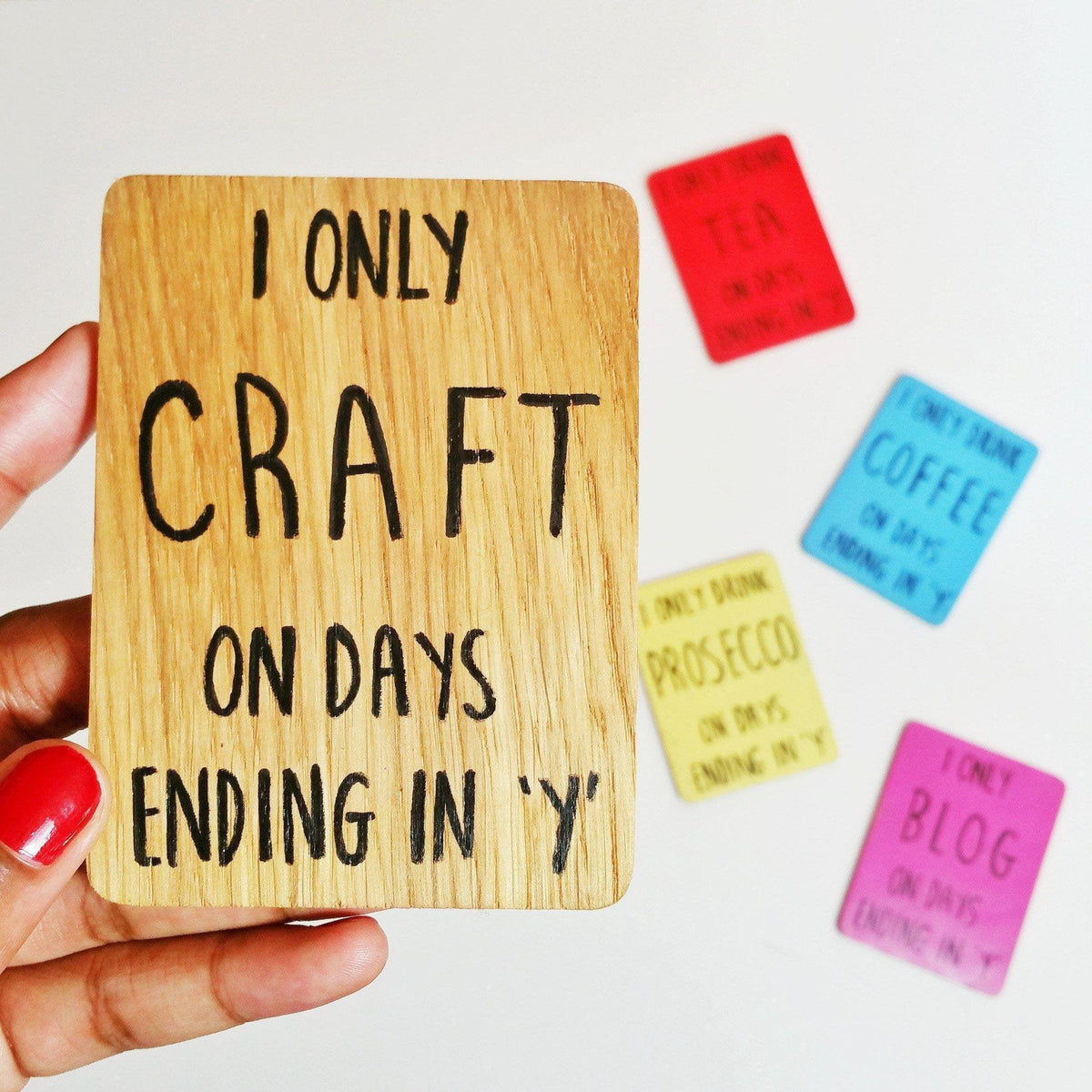 Wooden Magnets — Make Memento