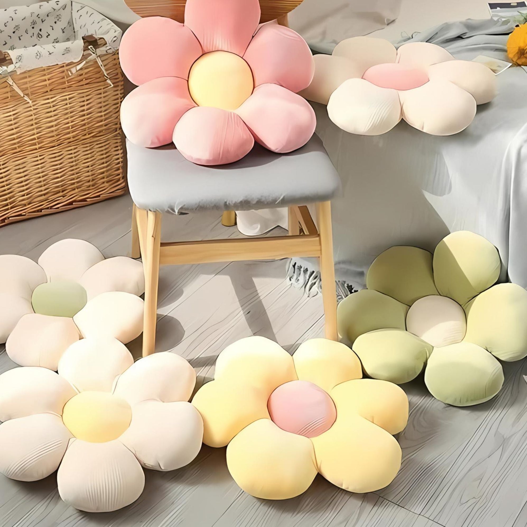 Colourful Daisy Flower Cushions | Perfect Gift for Children & Teens ...