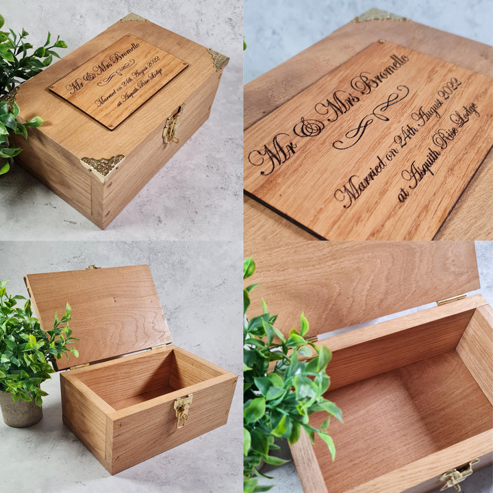Keepsake & Memory Boxes | Personalised Wooden Gift Boxes Large & Small ...