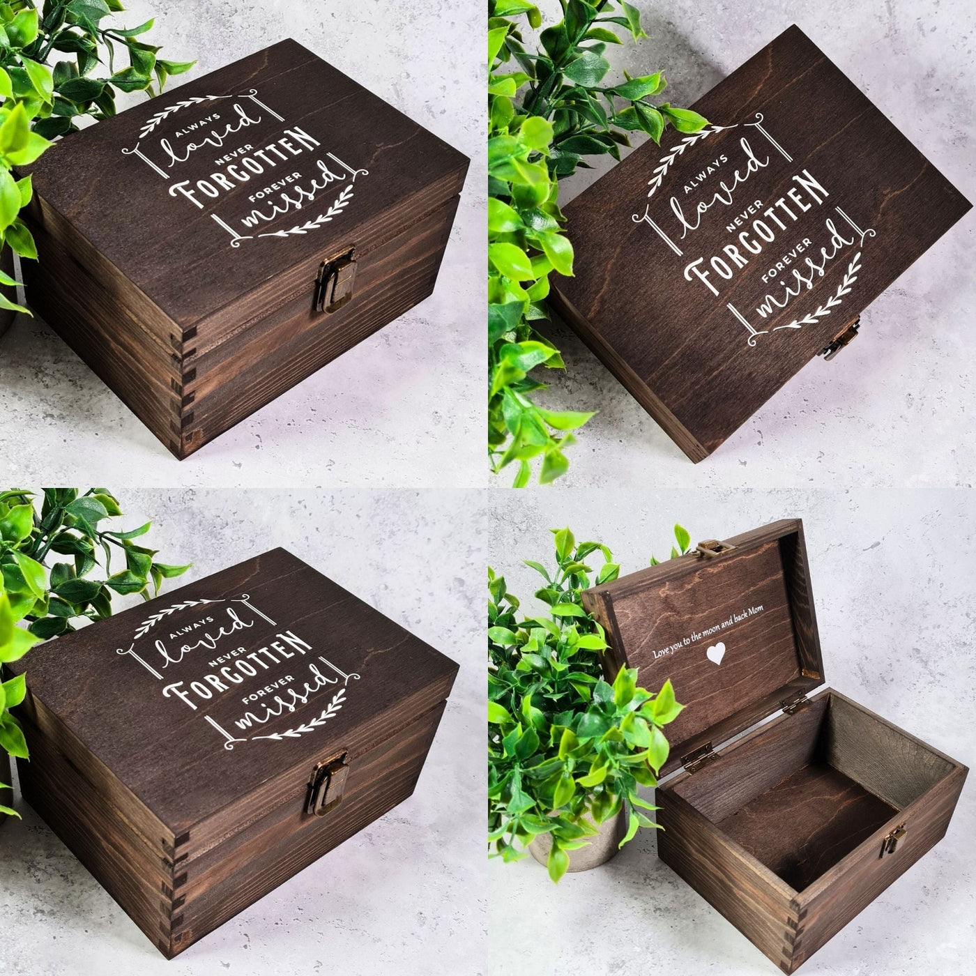 Grief Support Keepsake Box | Thoughtful Bereavement Gift for Loss of a ...