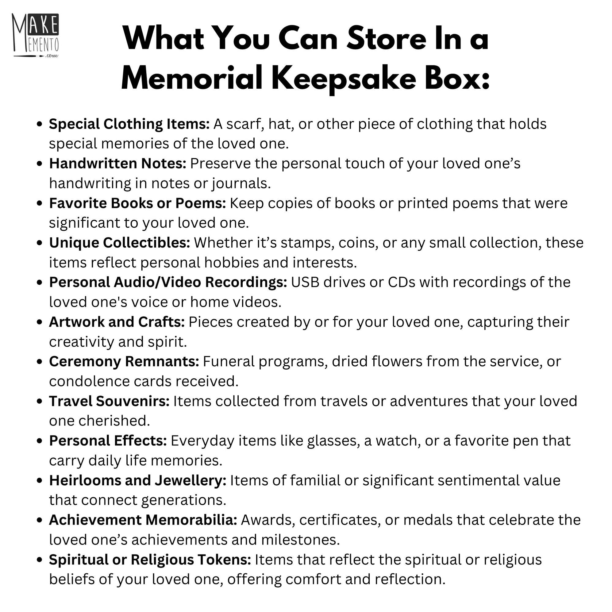 Grief Support Keepsake Box | Thoughtful Bereavement Gift for Loss of a ...