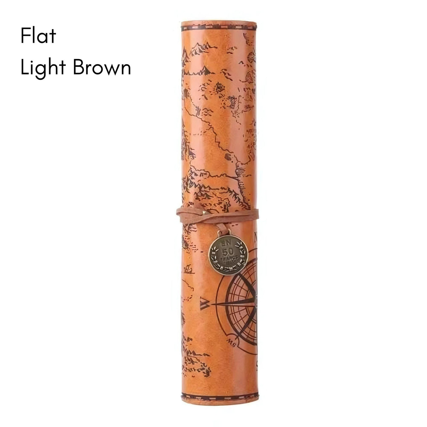 Treasure Map Roll Pencil Case | Artist's Stationery Gift for Him Her ...