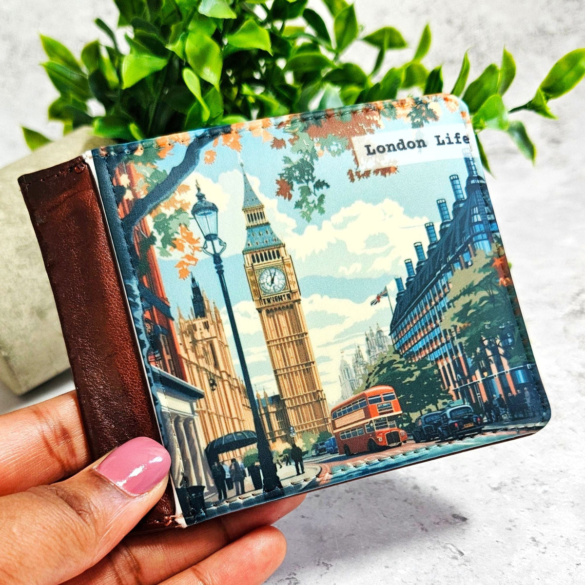London Life Wallet - Stylish Landmark Wallet- Travel Gift Idea for Him ...