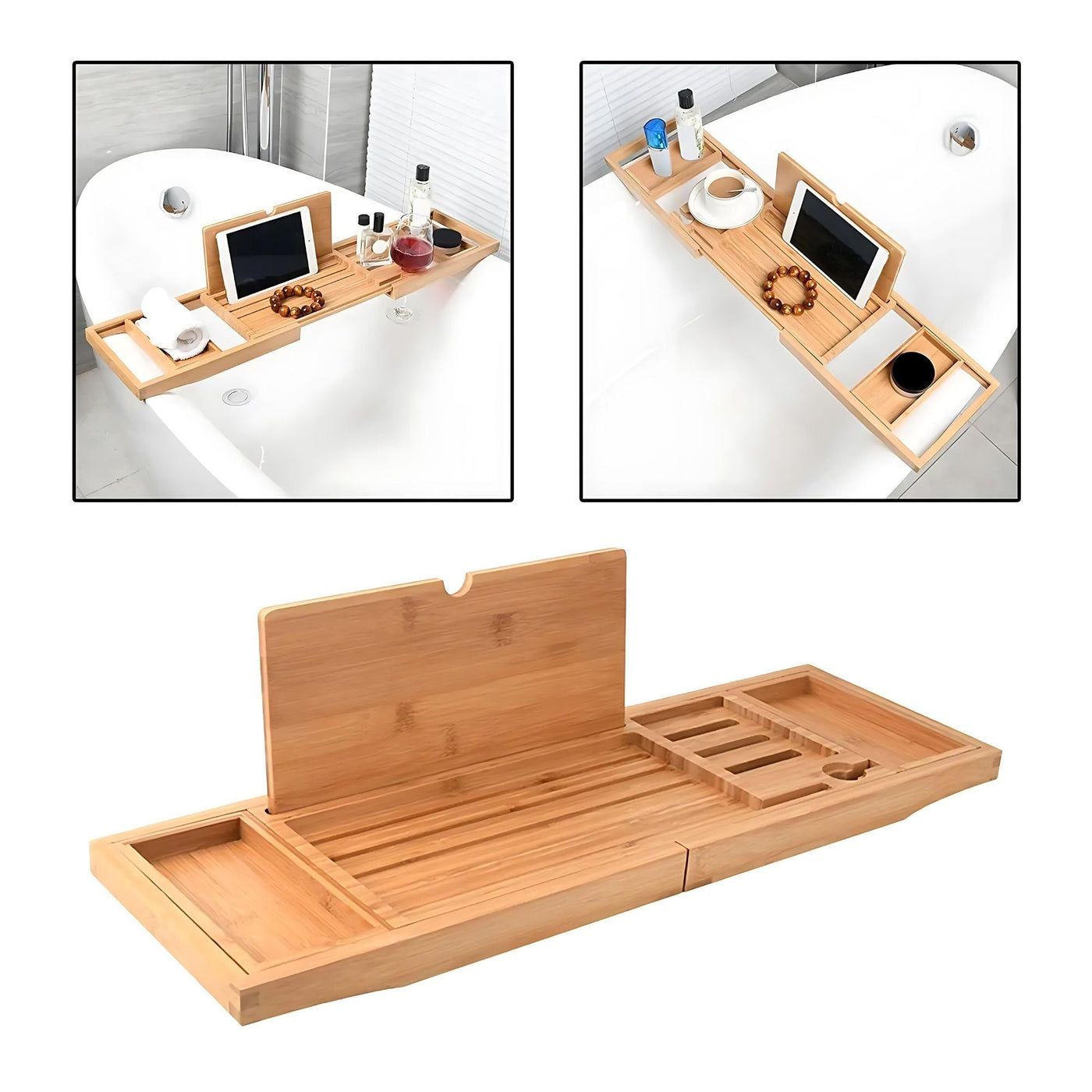 Luxury Extendable Bath Caddy Tray | Relaxation, Self Care Gift for Her ...