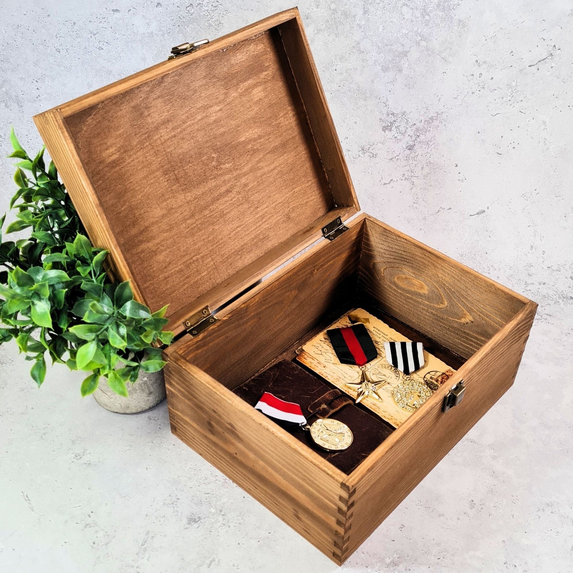 Personalised Medal Memory Box I Storage For Achievements, Certificates ...