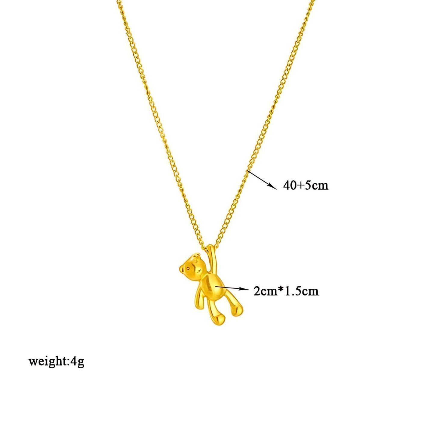 Teddy Bear Pendant Necklace | Teen Birthday Gift, 13th, 16th Gift Idea ...