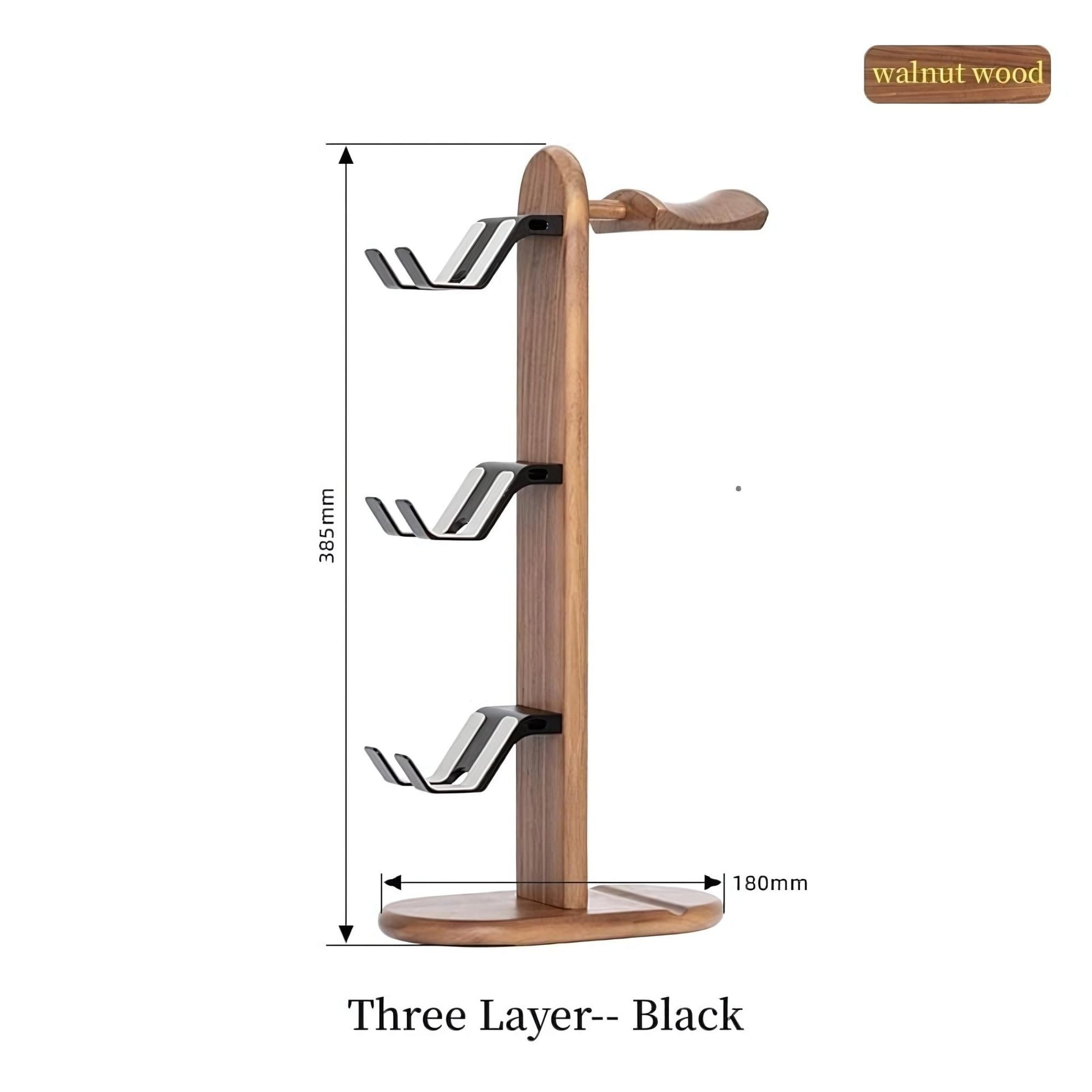Walnut Controller & Headphone Rack - Gaming Organiser - Gift for Him ...