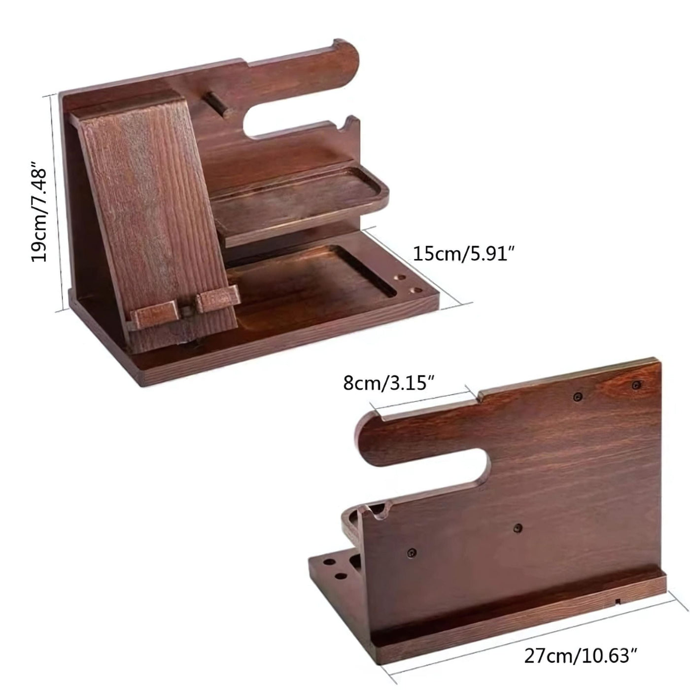 Wooden Desktop Docking Station & Organiser | Unique Gift Ideas for Men ...