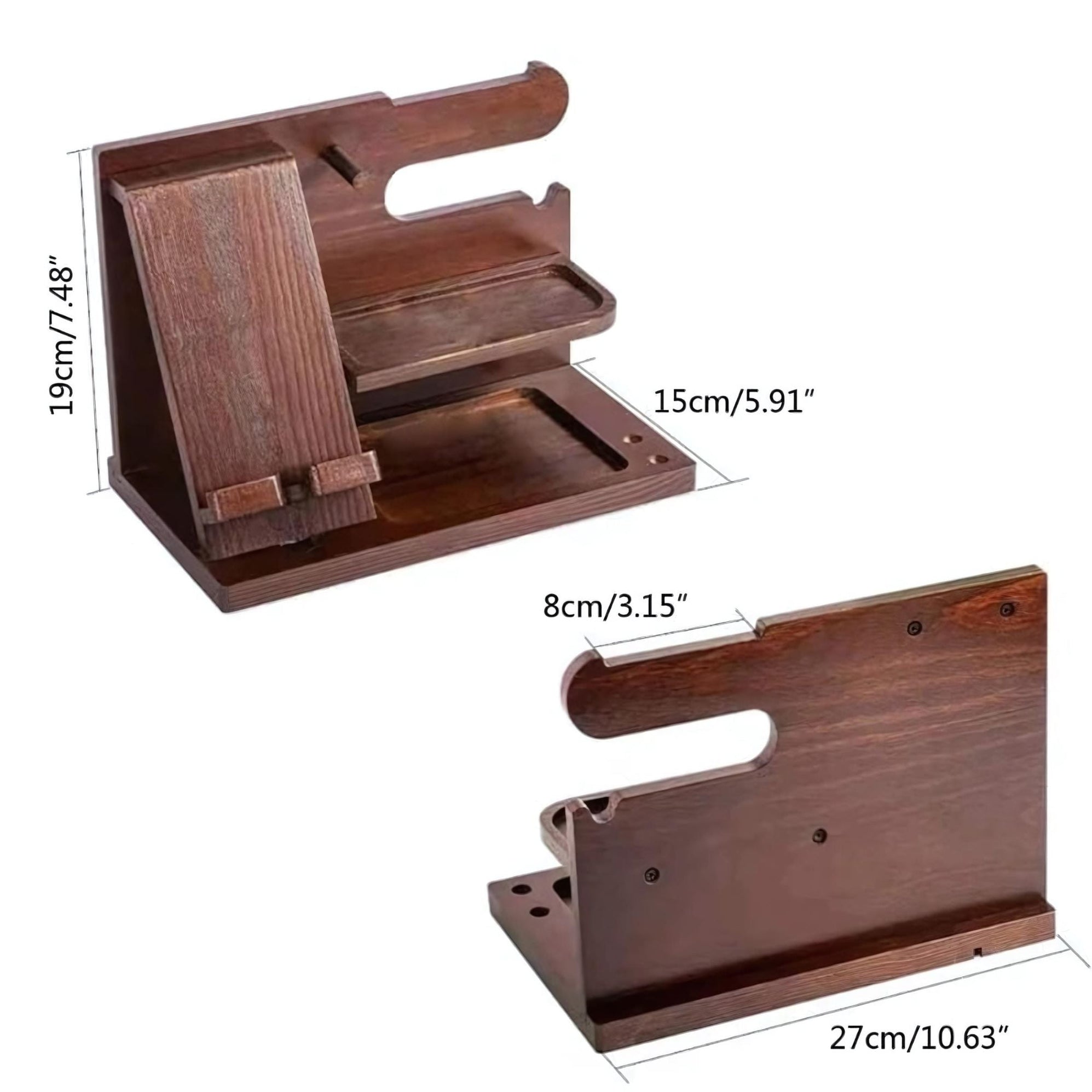 Wooden Desktop Docking Station & Organiser | Unique Gift Ideas for Men ...