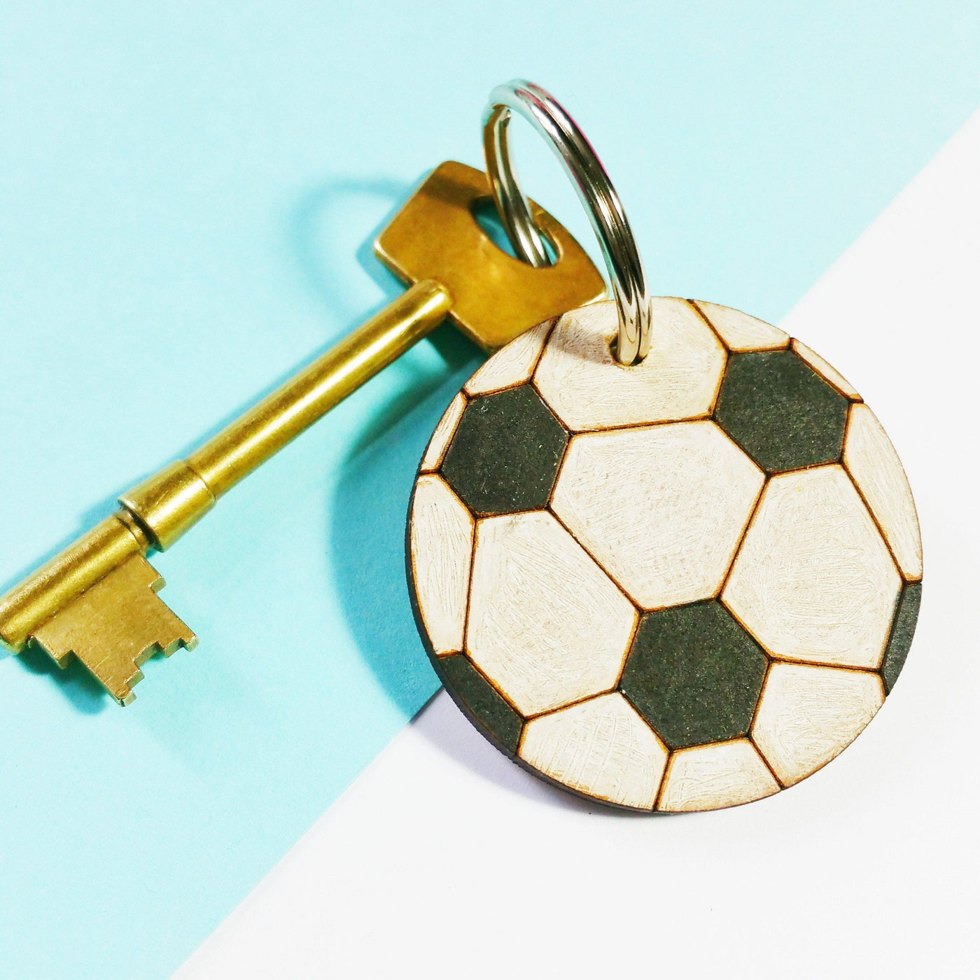 Football Keyring I Make Memento