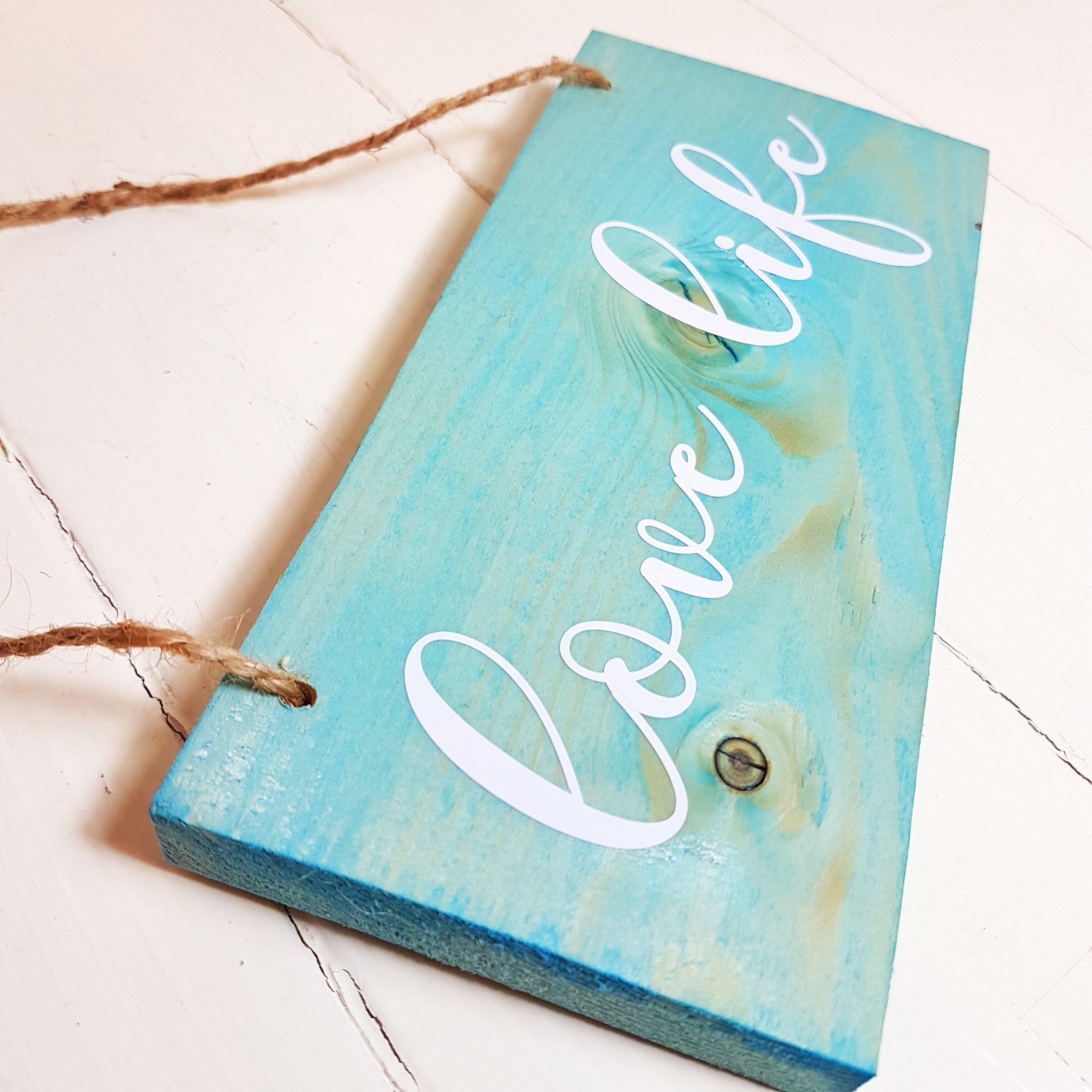 Inspirational Love Life Sign I Make Memento