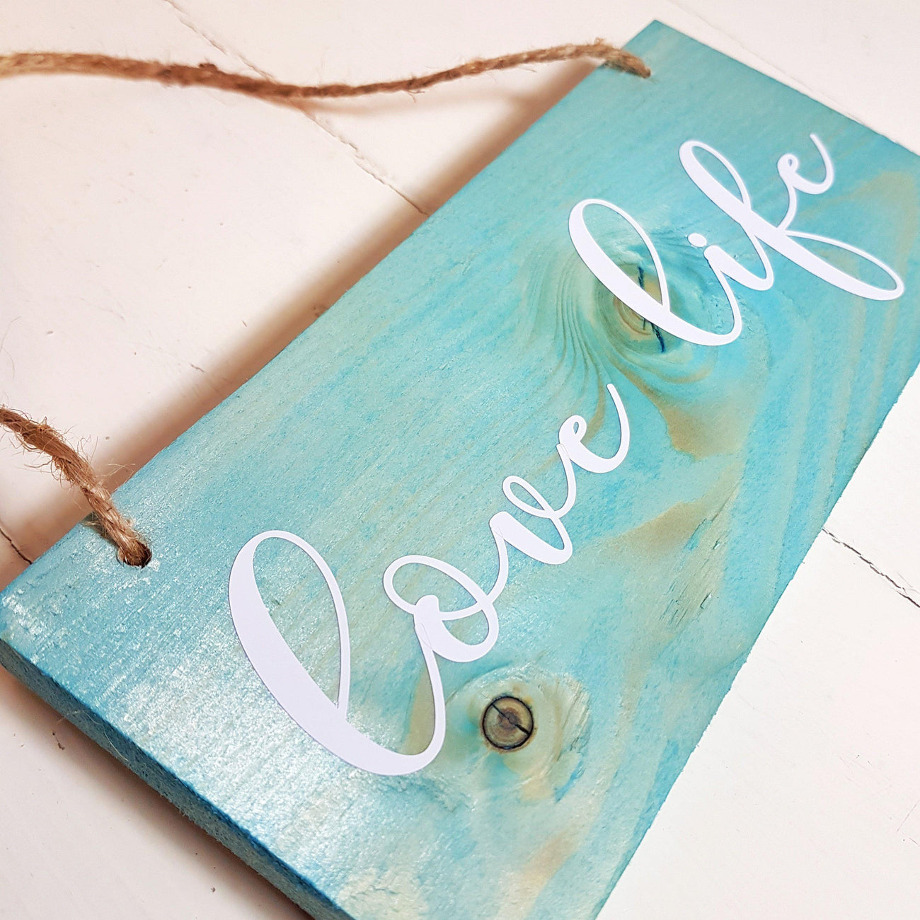 Inspirational Love Life Sign I Make Memento