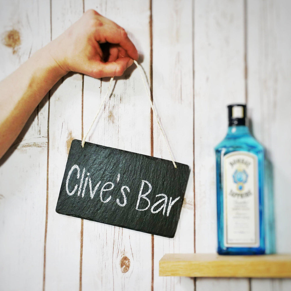 Personalised Bar Sign I Make Memento