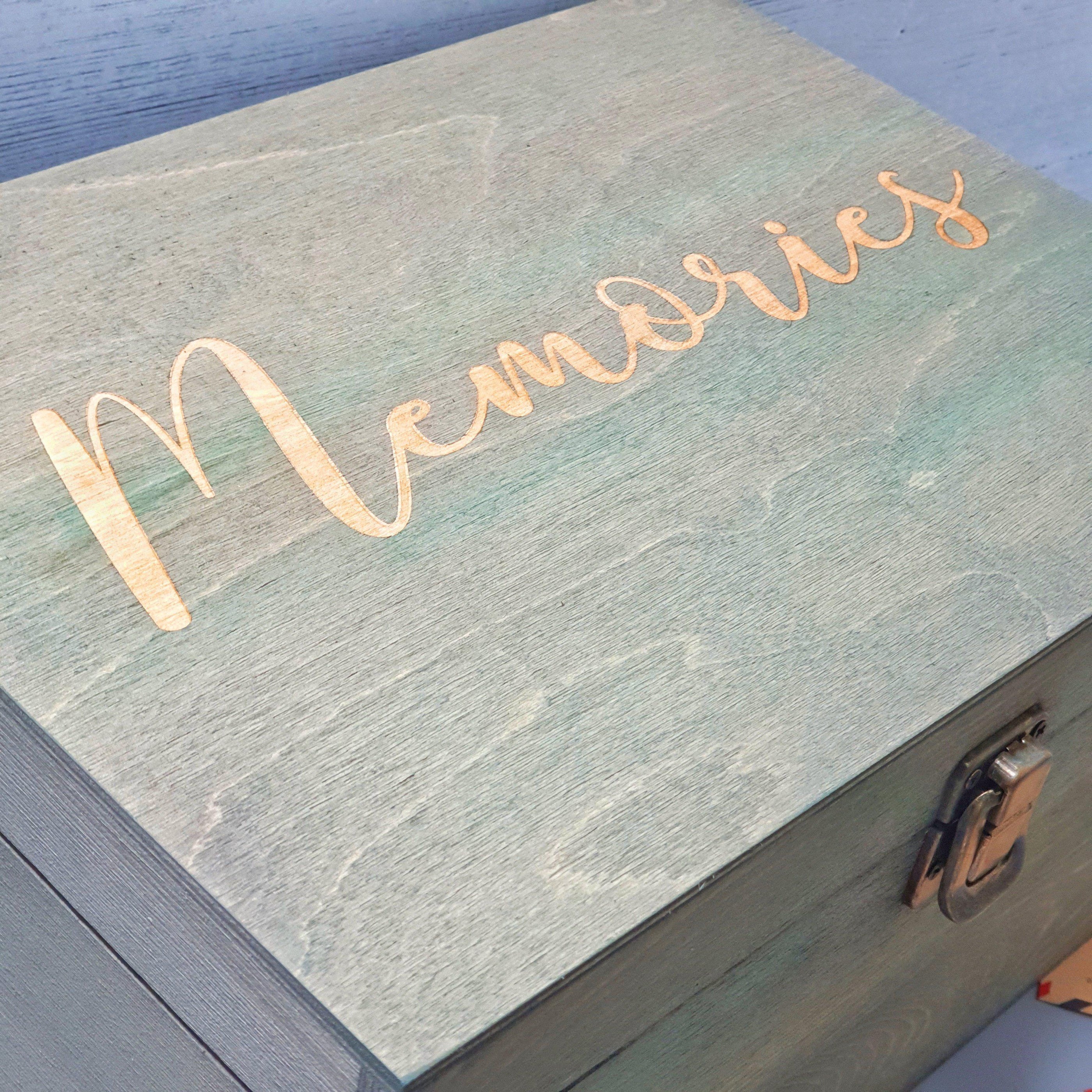 Personalised Birthday Memories Keepsake Box I 21st 30th 40th 50th 60th ...