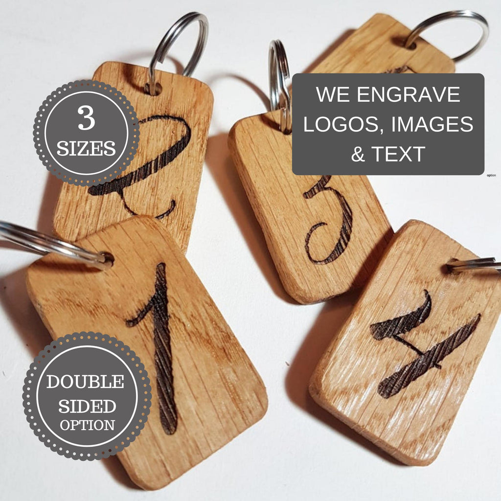 Custom Keyrings for Business & Hospitality | Promotional Logo Branding ...