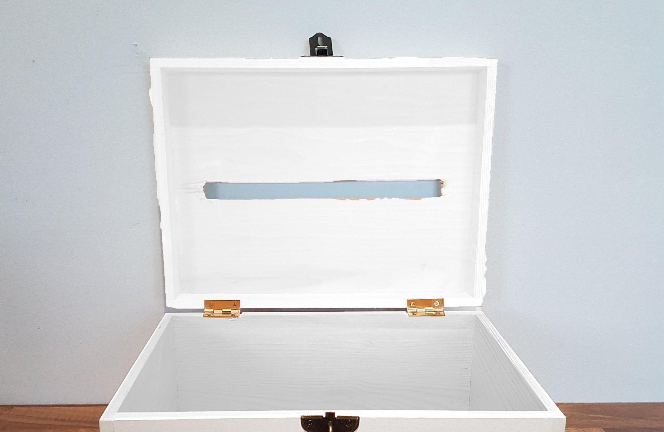 Personalised Event Wedding Card Box With Slot & Lock I Make Memento