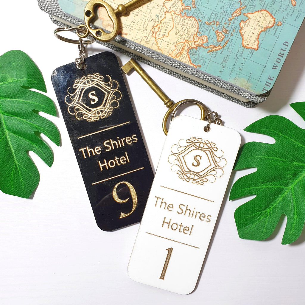 Custom Keyrings for Business & Hospitality | Promotional Logo Branding ...