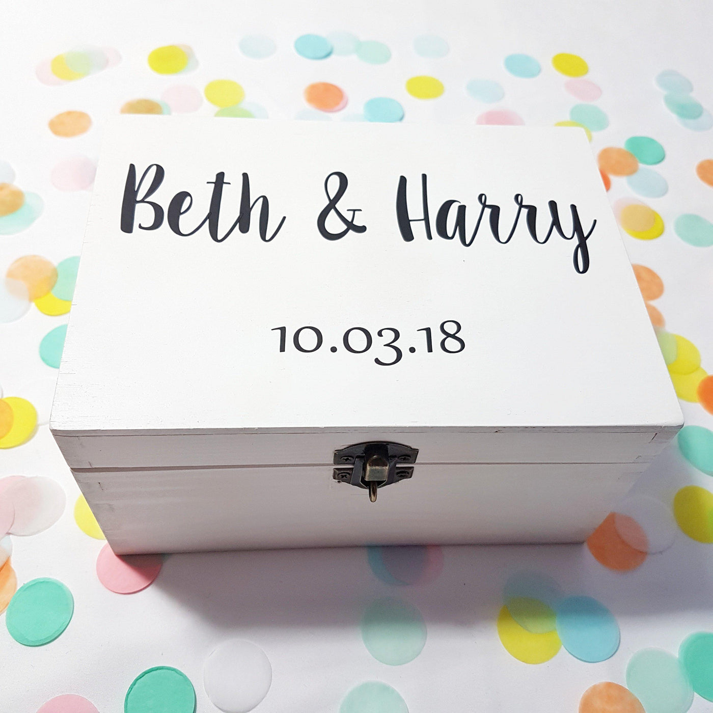 Personalised Wooden Memory Box I Make Memento