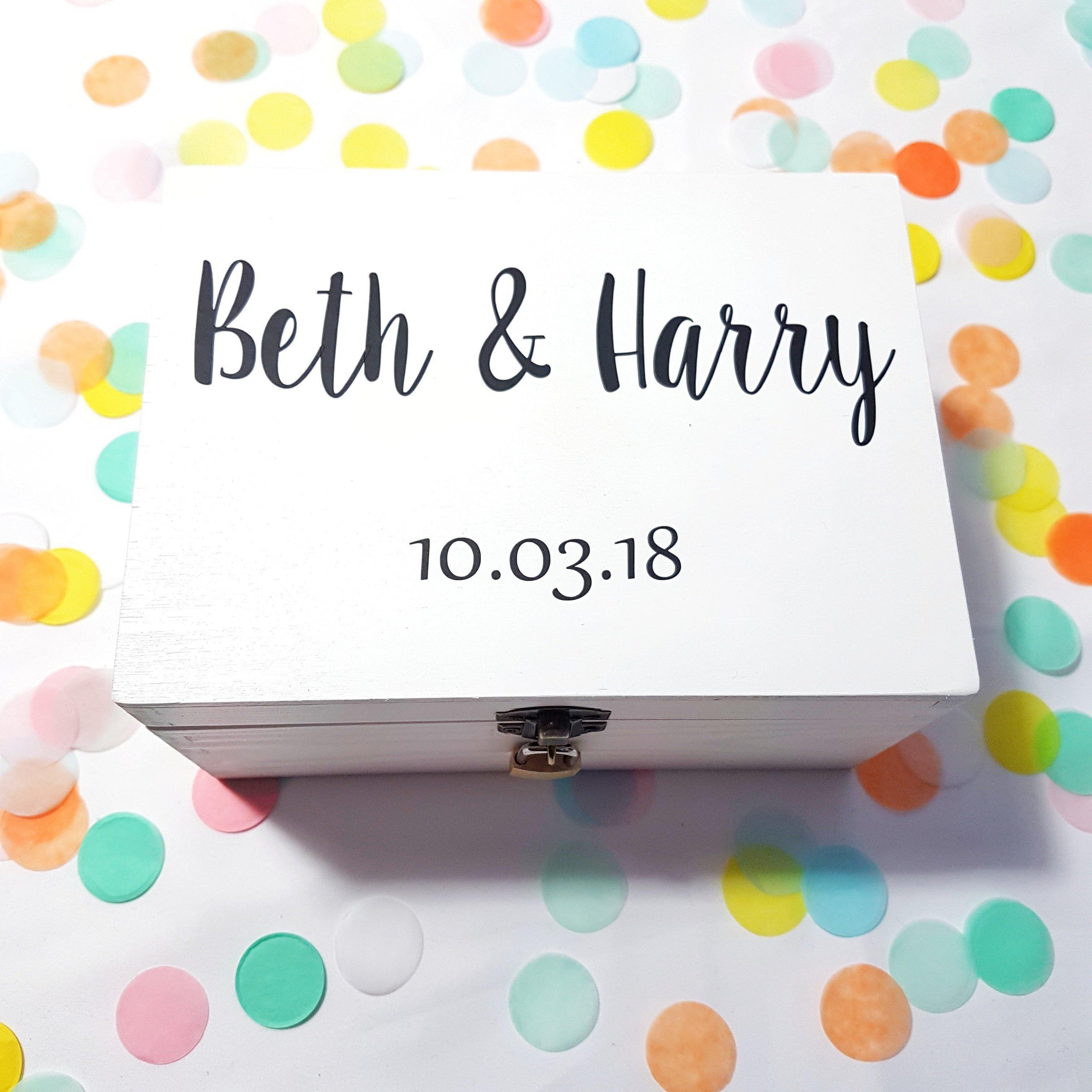 Personalised Wooden Memory Box I Make Memento