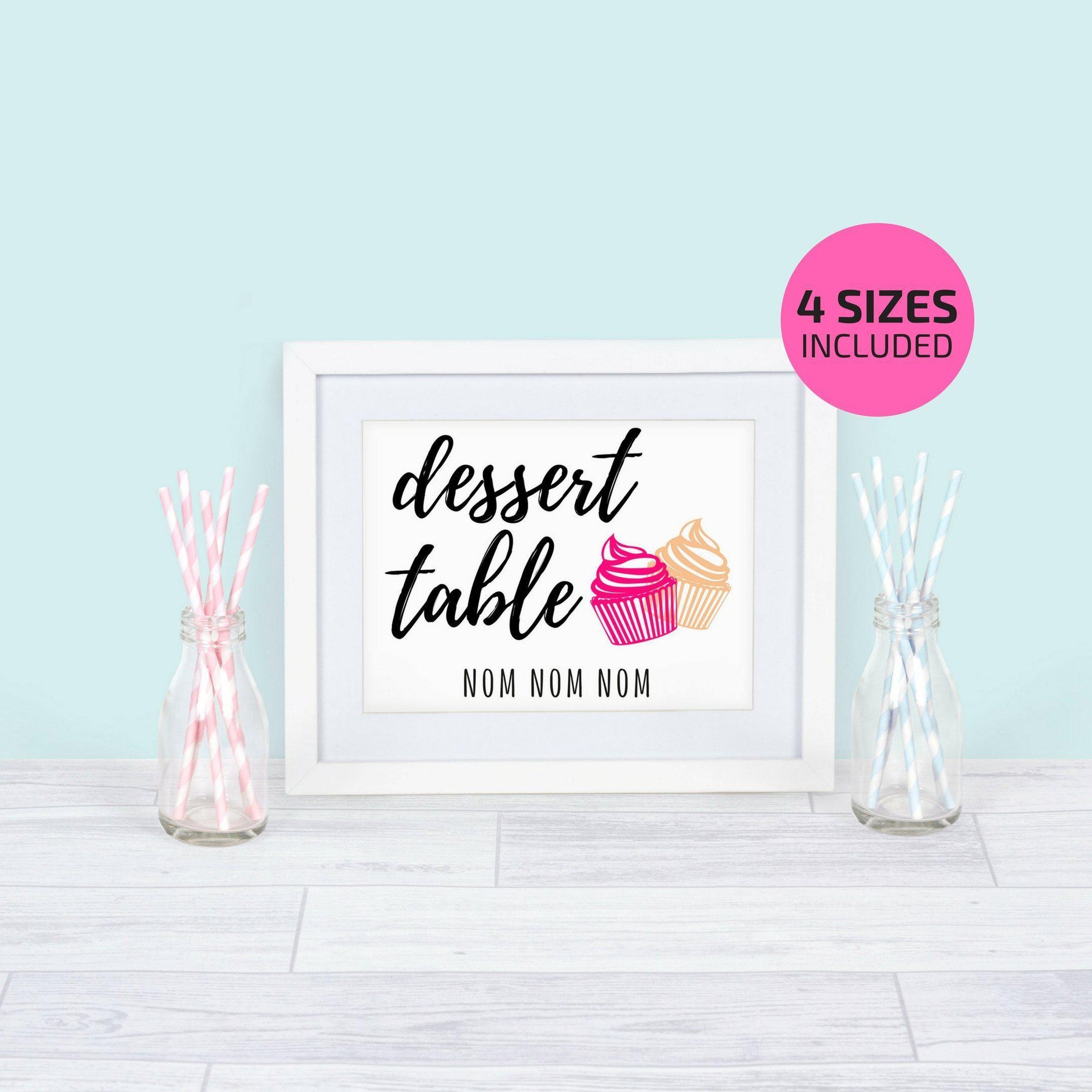 Printable Dessert Bar Sign I Make Memento