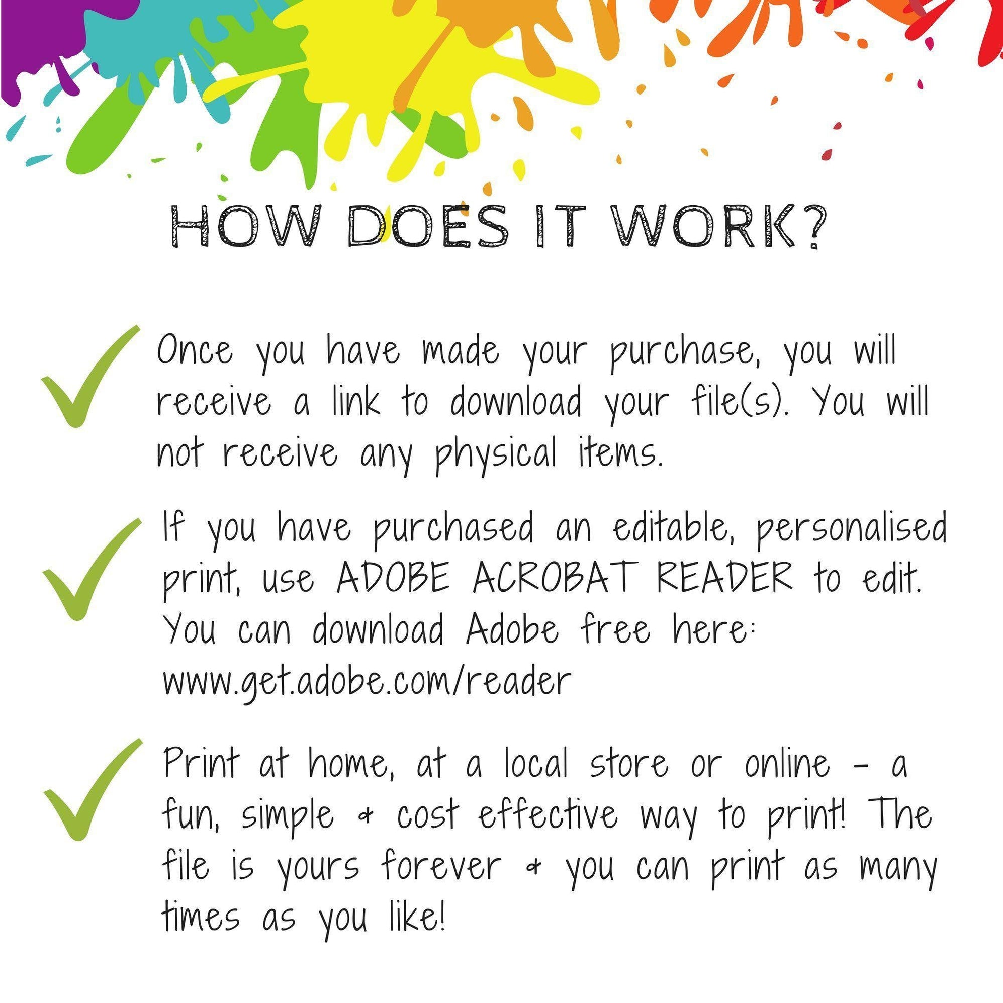 Printable Sweet Table Sign I Make Memento