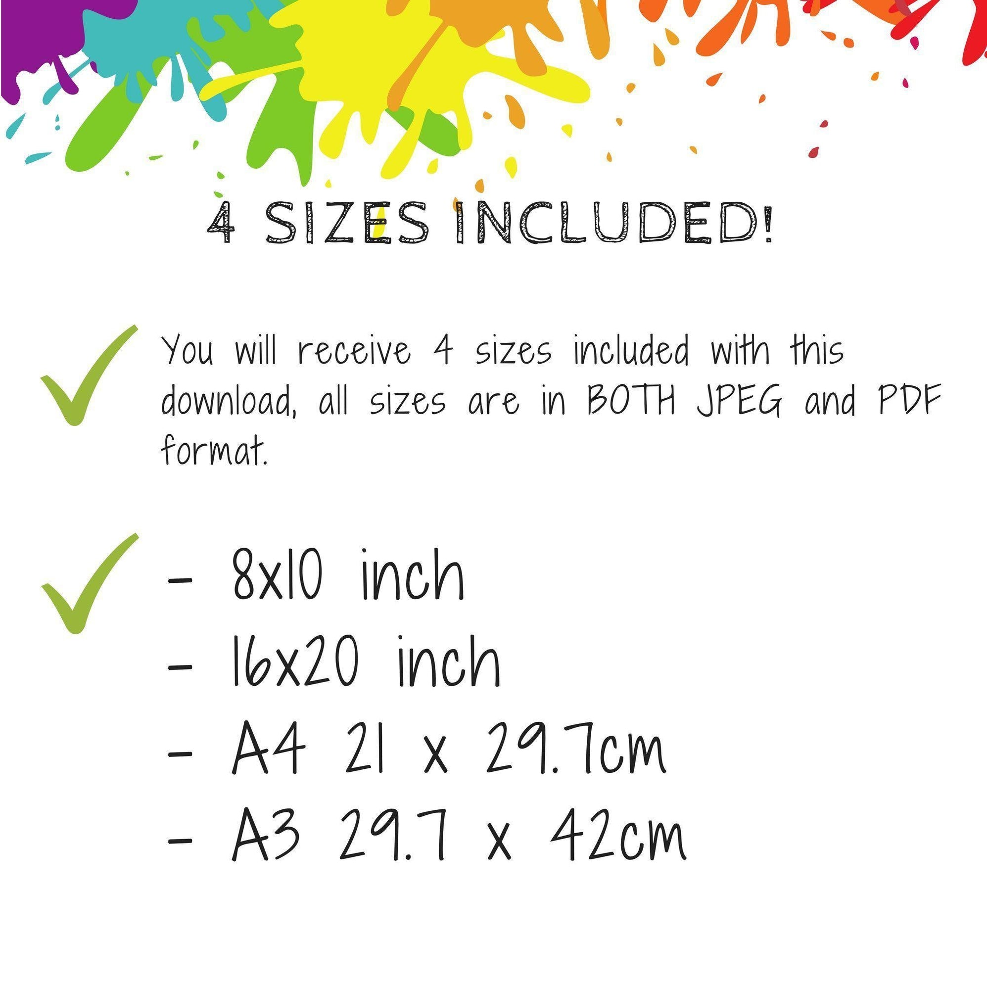 Welcome to Food Heaven Printable Poster I Make Memento